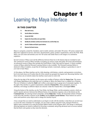 Autodesk maya 2016 basic guide | PDF