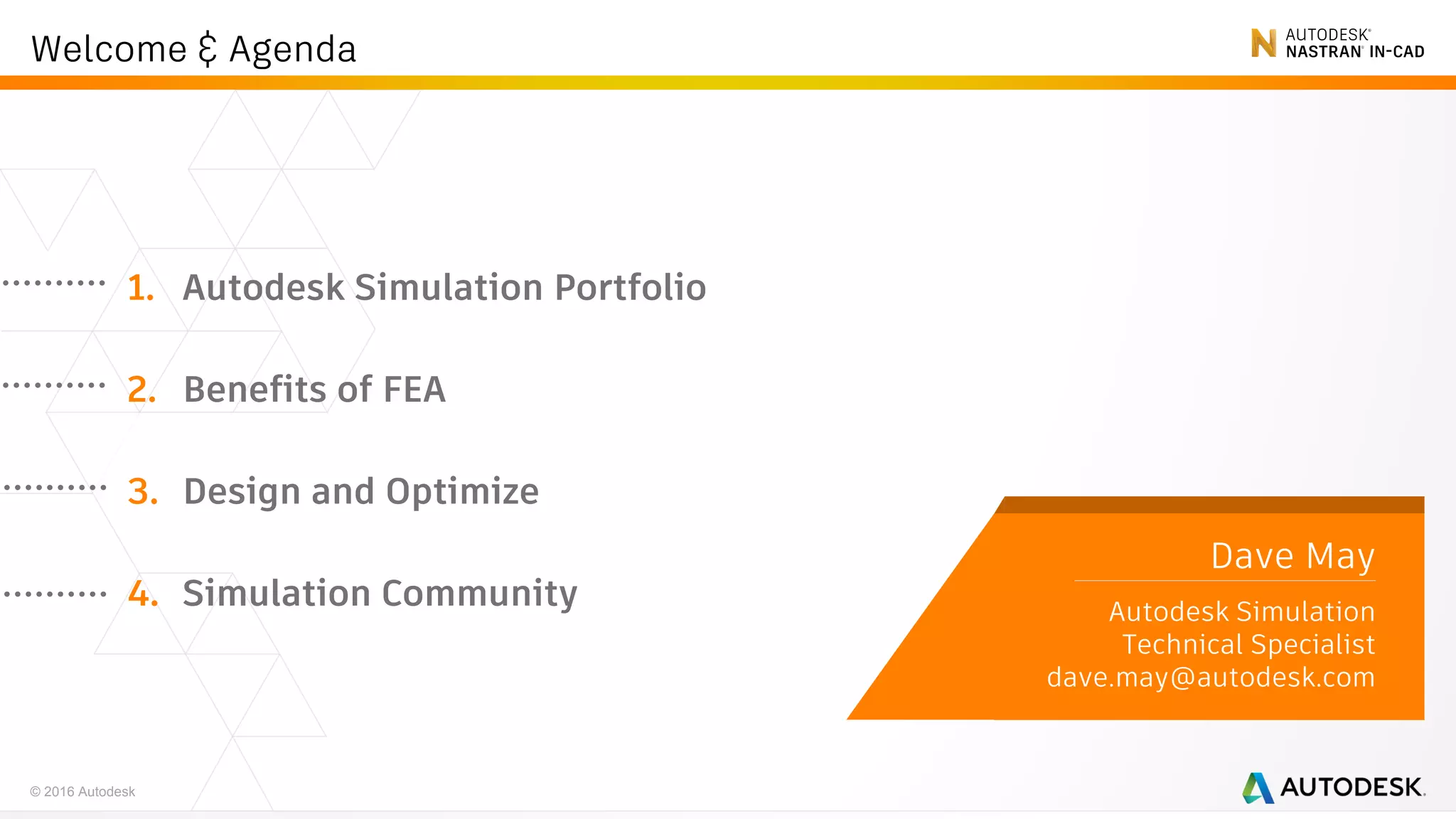 Autodesk Nastran In-CAD Introduction and Walkthrough - Dave May, Autodesk | PDF