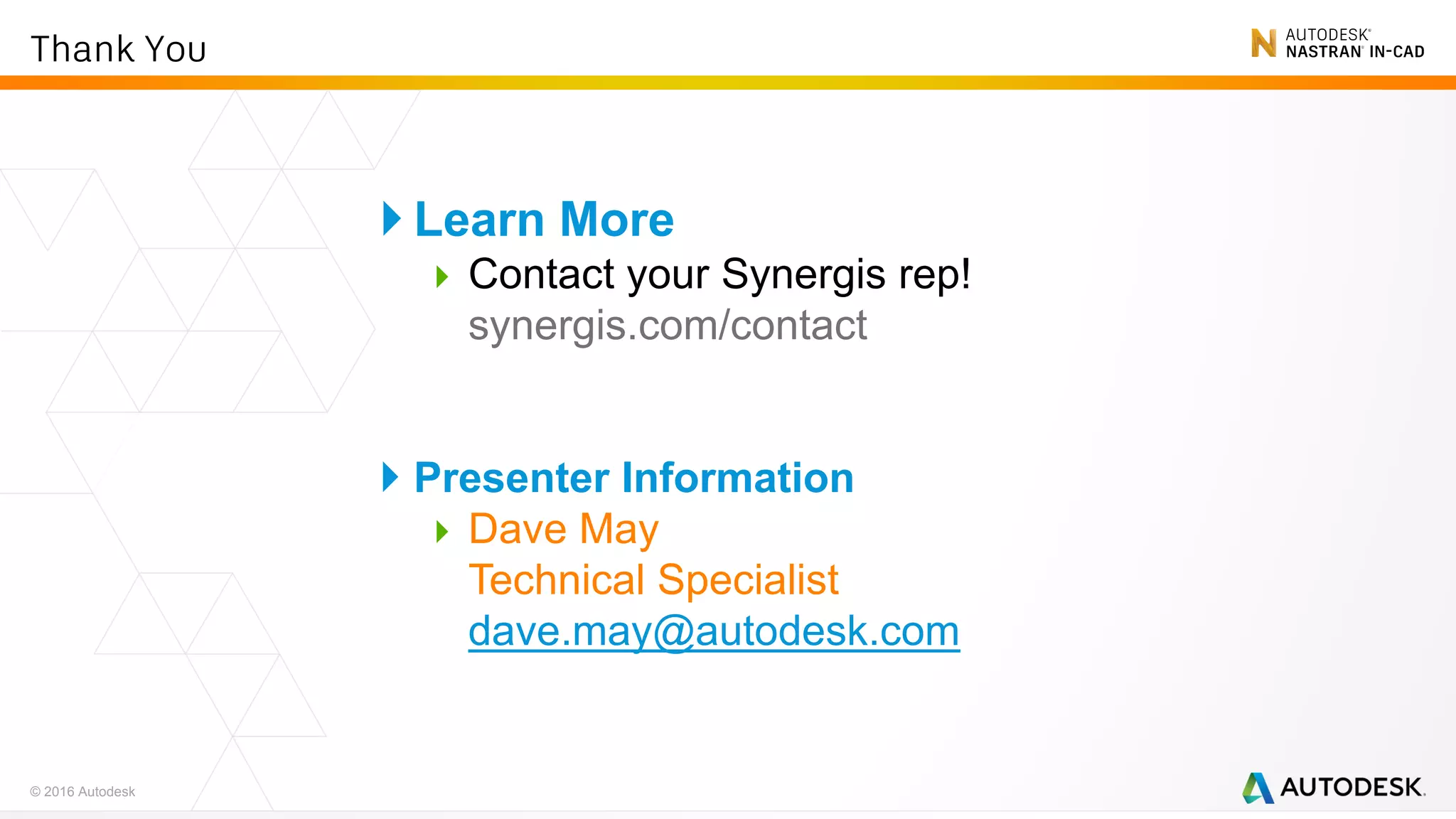 Autodesk Nastran In-CAD Introduction and Walkthrough - Dave May, Autodesk | PDF