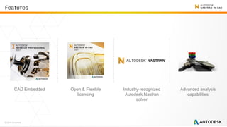 Autodesk Nastran In-CAD Introduction and Walkthrough - Dave May, Autodesk | PDF