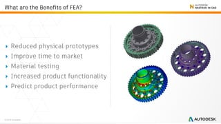 Autodesk Nastran In-CAD Introduction and Walkthrough - Dave May, Autodesk | PDF