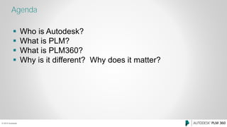 Autodesk PLM 360 | PDF