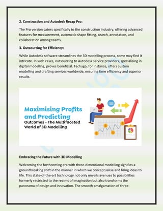 Autodesk Recap Empowering Businesses with 3D Modelling | PDF