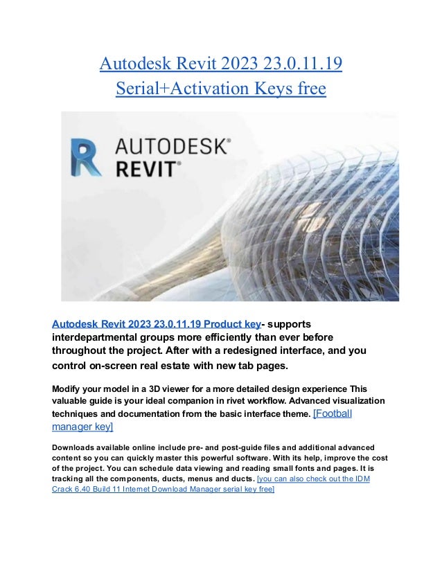 Autodesk Revit 2023 23.0.11.19 Serial+Activation Keys free.pdf