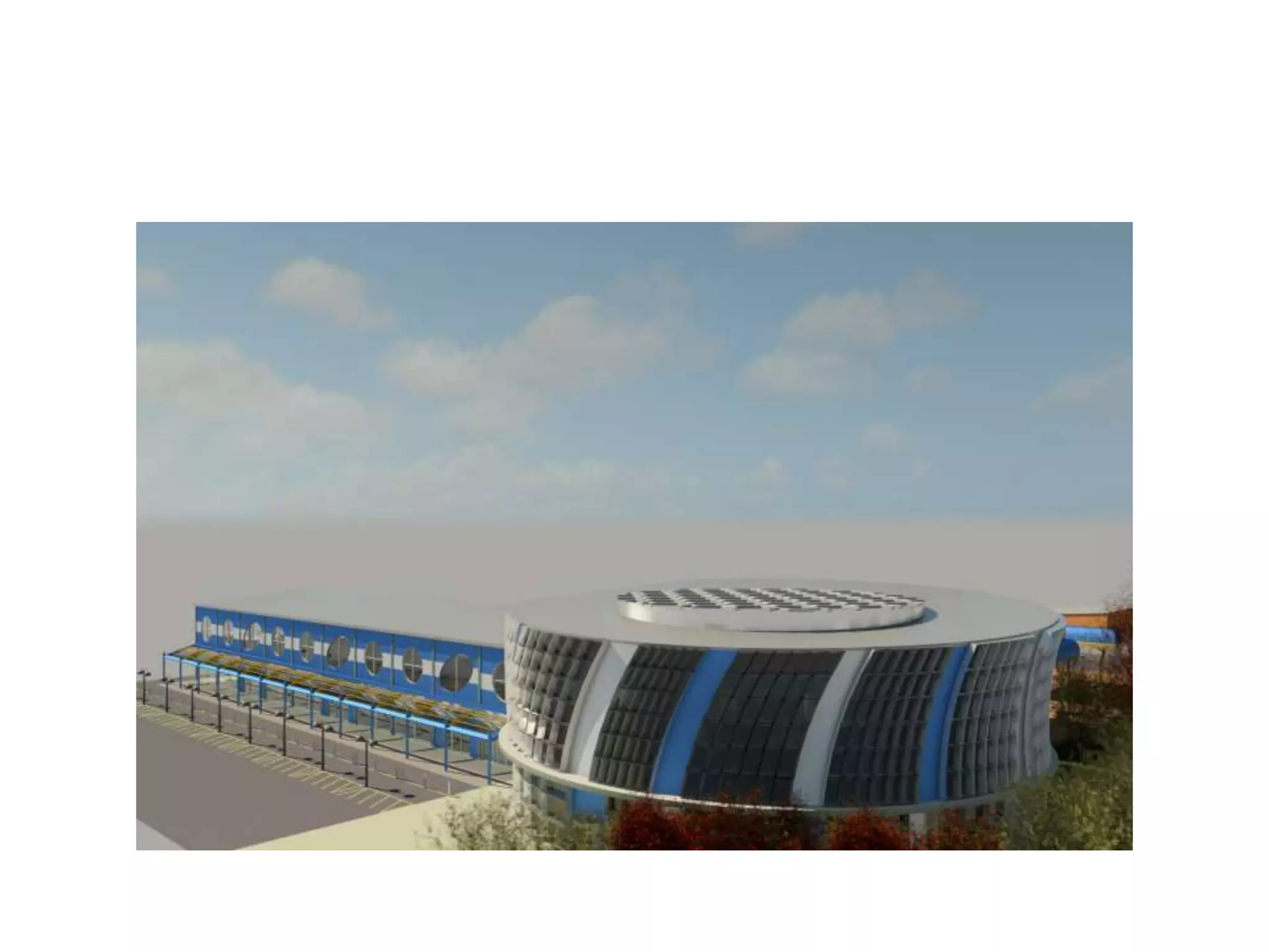 Autodesk revit design(bus station) | PPTX