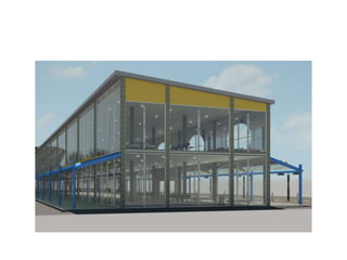 Autodesk revit design(bus station) | PPTX