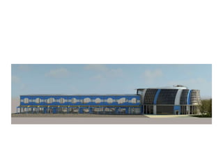 Autodesk revit design(bus station) | PPTX