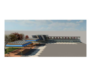 Autodesk revit design(bus station) | PPTX