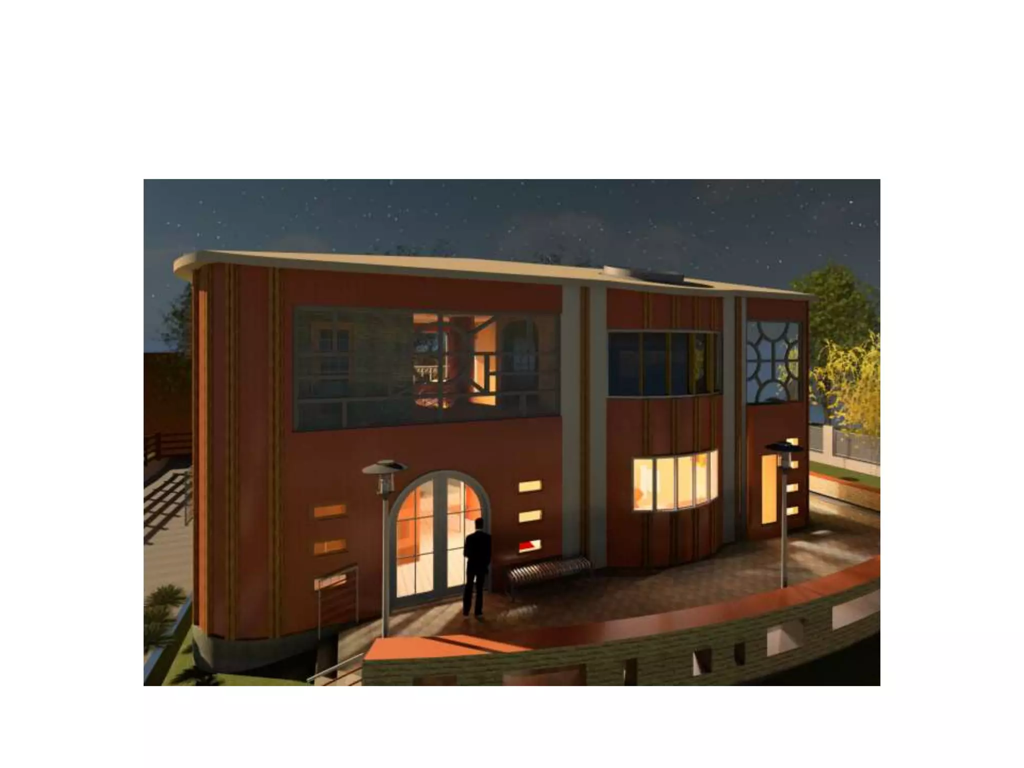 Autodesk revit design(colonial style house2016) | PPT