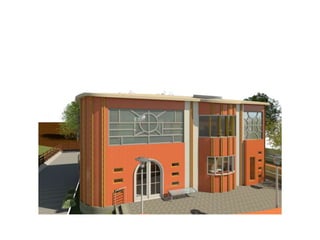 Autodesk revit design(colonial style house2016) | PPT