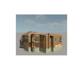 Autodesk revit design Mansion house 2016 | PPTX