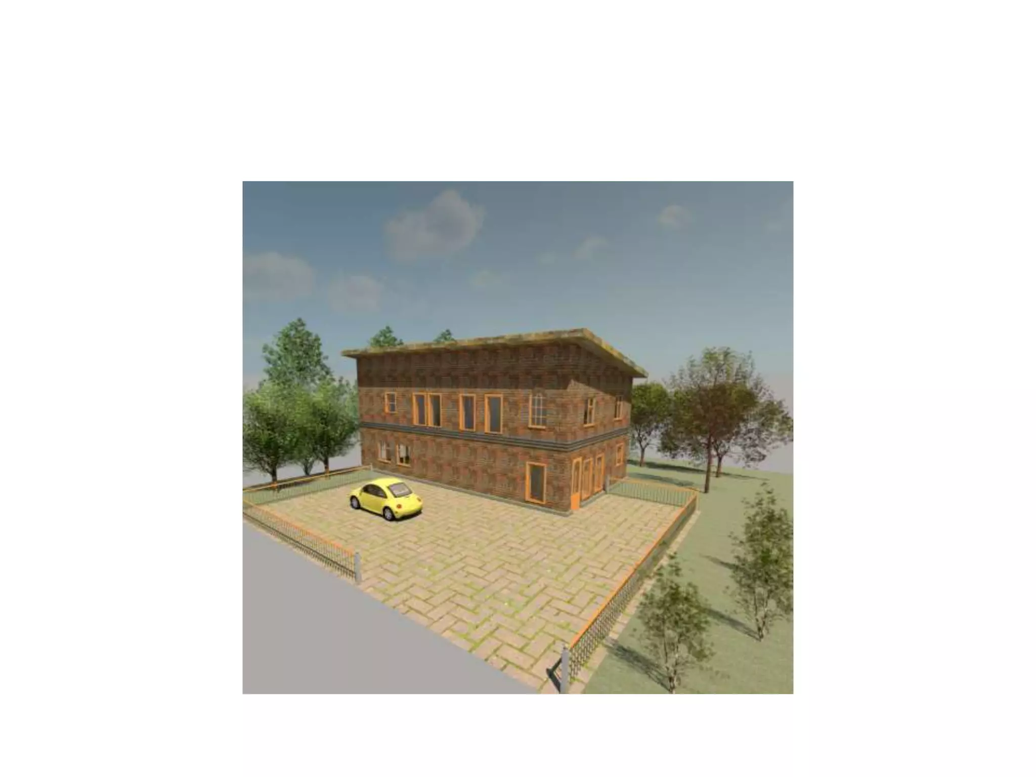 Autodesk revit design(old brick house 2016) | PPTX