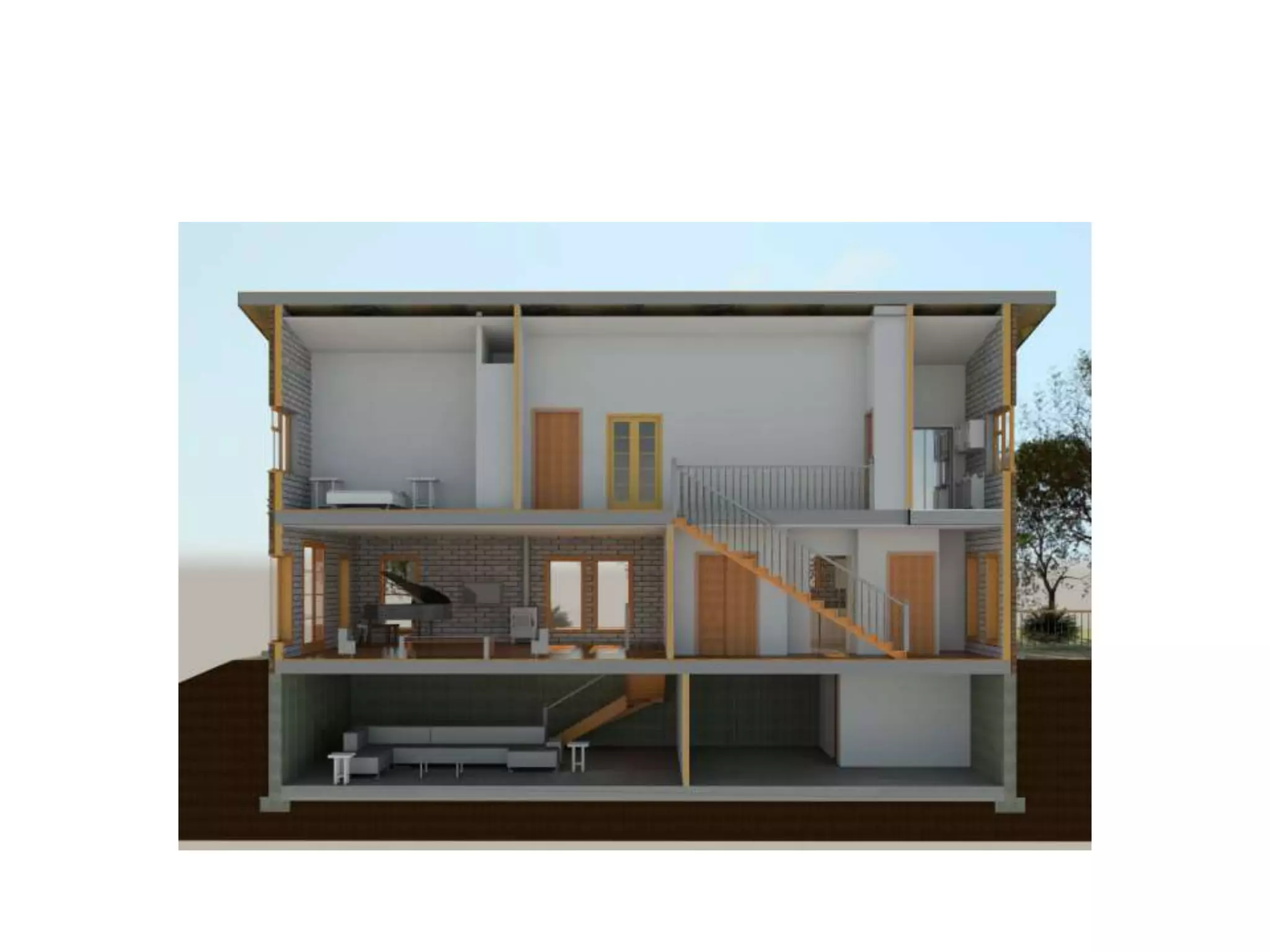 Autodesk revit design(old brick house 2016) | PPTX