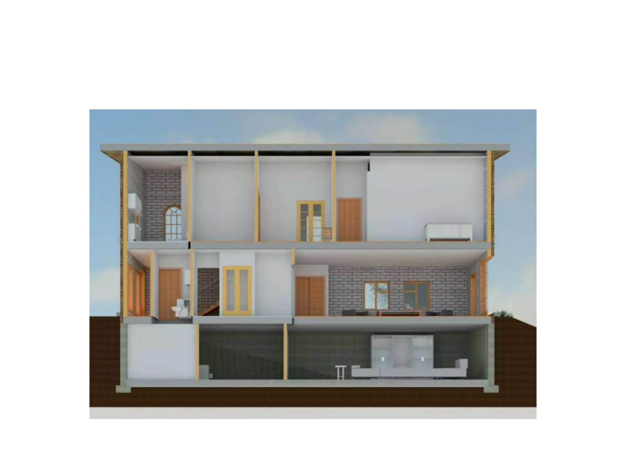 Autodesk revit design(old brick house 2016) | PPTX | Computer Software ...