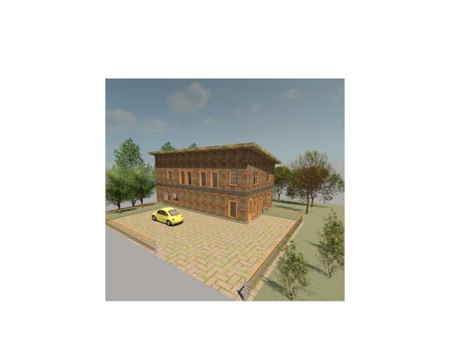 Autodesk revit design(old brick house 2016) | PPTX