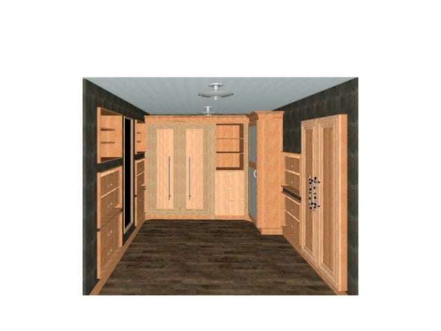Autodesk revit design(walking closet 2016)