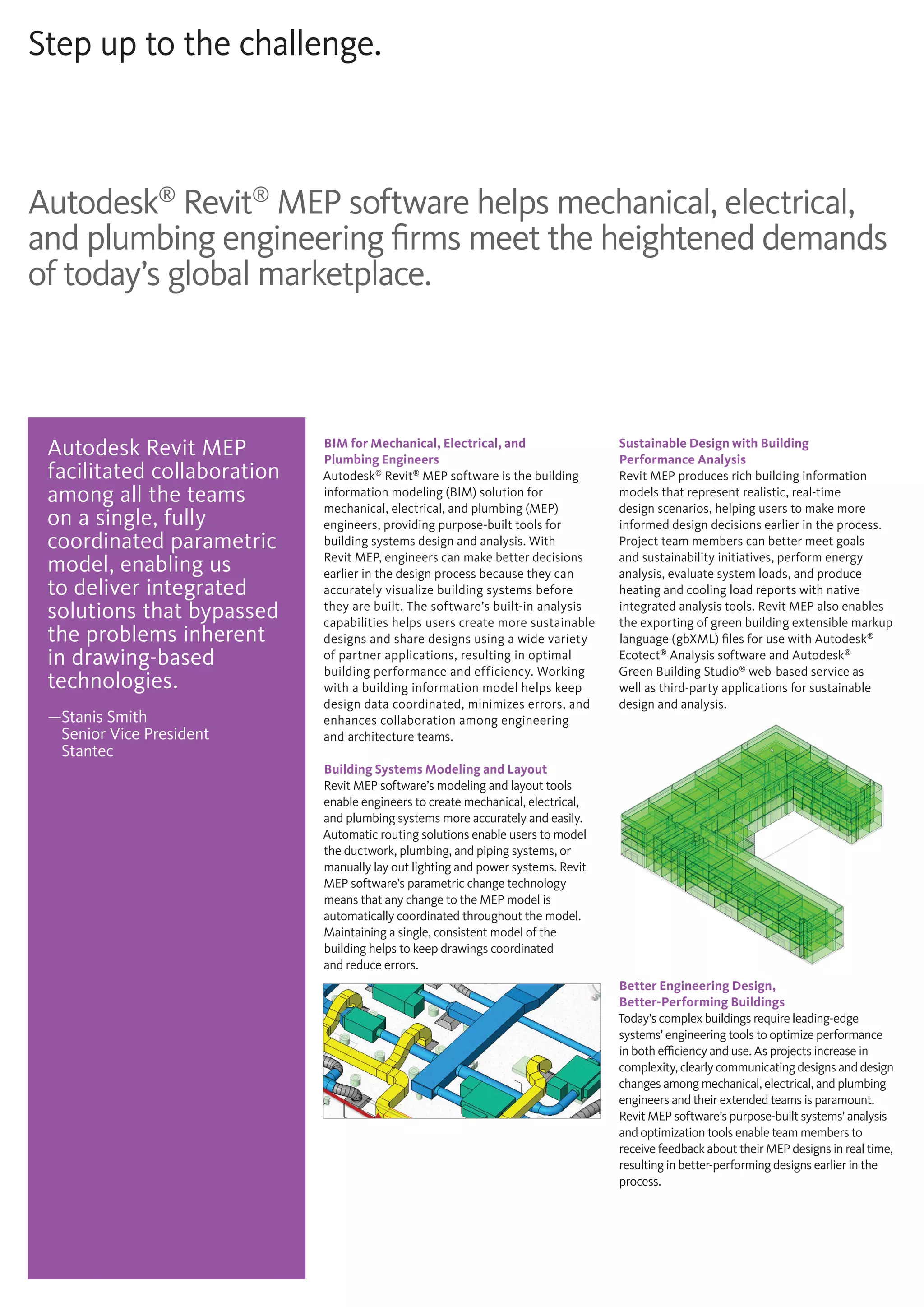 Autodesk revit MEP performance by design | PDF