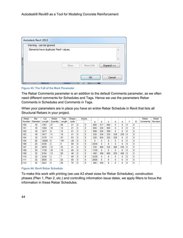 Autodesk revit structuretool for-modeling-concrete-reinforcement | PDF