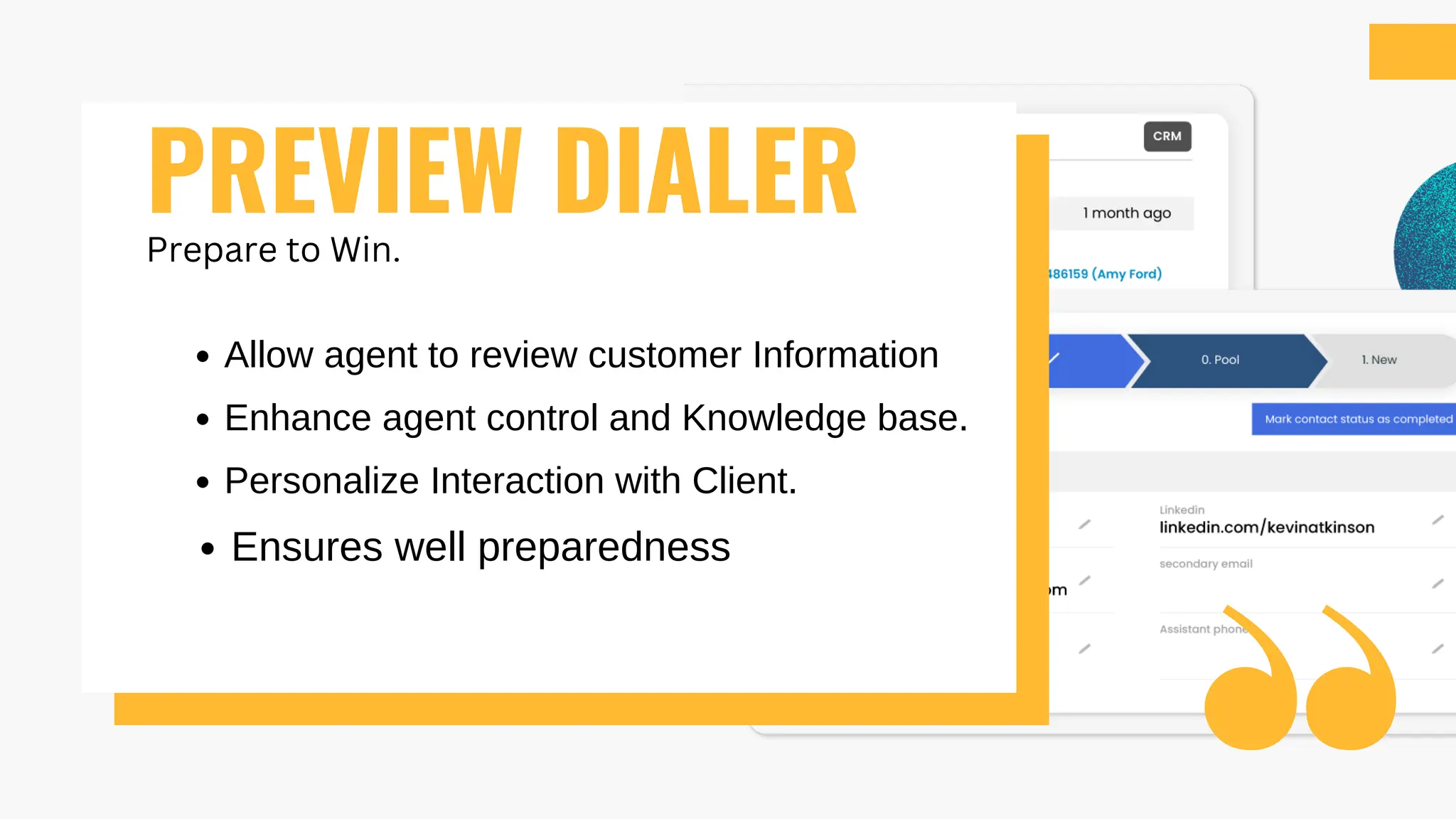 Automate your outbound strategy with Auto dialer. | PPT