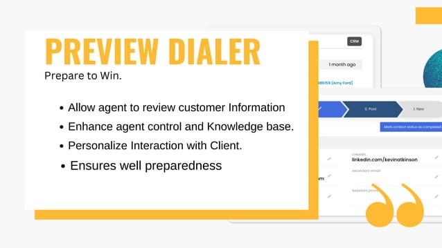 Automate your outbound strategy with Auto dialer. | PPT