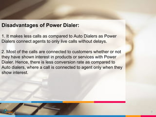 Auto Dialer vs Power Dialer: What's the Difference | PPTX