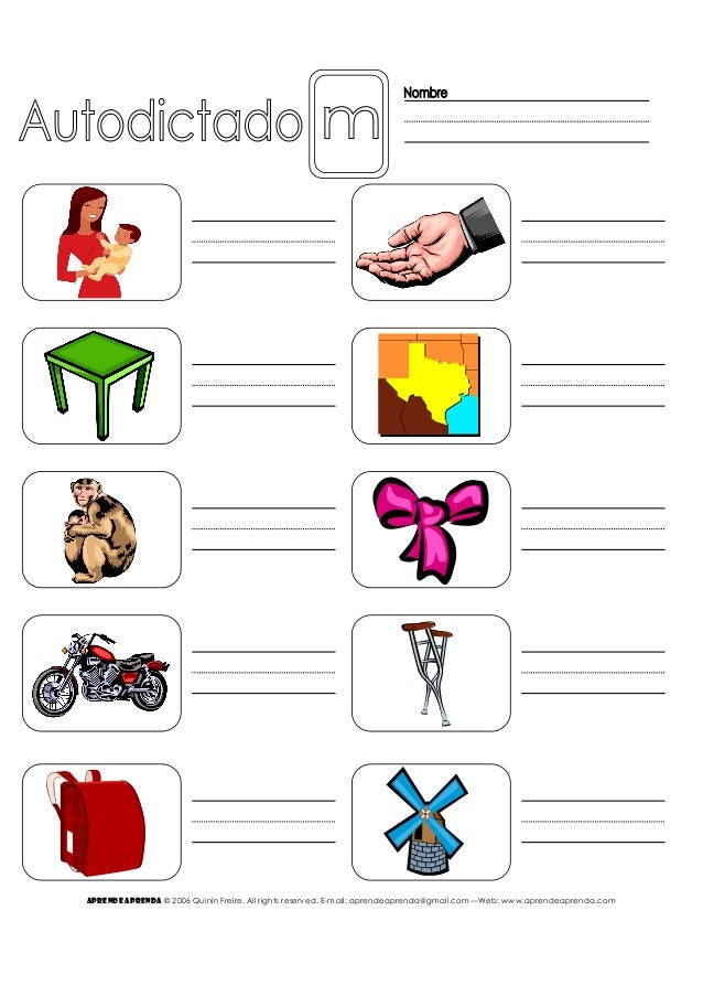 Autodictado 10palabras m