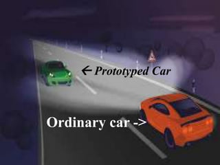 Auto dimming of vehicile of headlight | PPTX