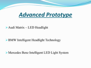 Auto dimming of vehicile of headlight | PPTX