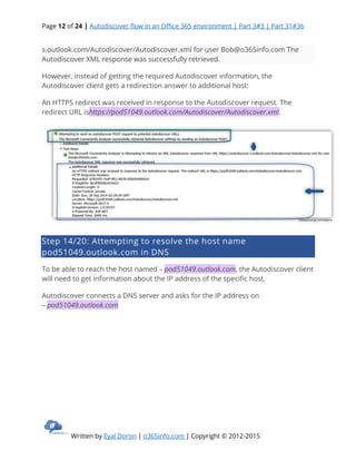 Autodiscover flow in an office 365 environment part 3#3 part 31#36 | PDF