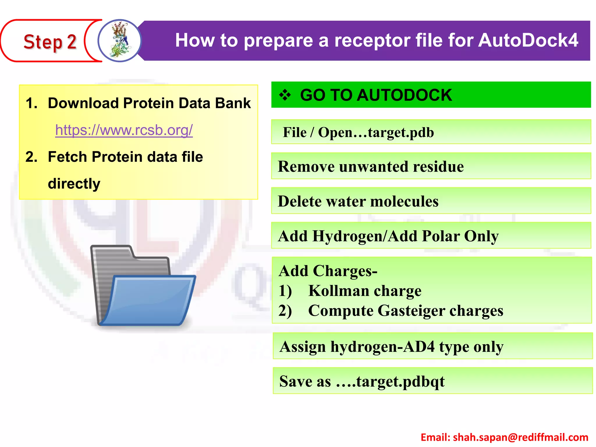 Molecular Docking Using Autodock Pdf Chemistry Science
