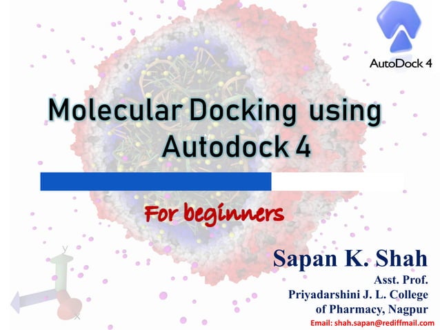 Molecular Docking Using Autodock | PDF | Chemistry | Science