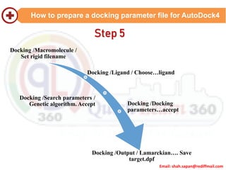 Molecular Docking Using Autodock | PDF