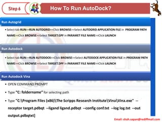 Molecular Docking Using Autodock | PDF