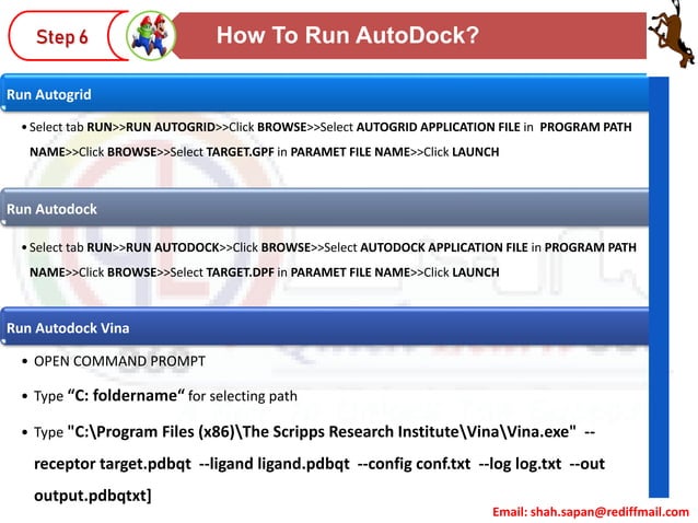 Molecular Docking Using Autodock | PDF | Chemistry | Science