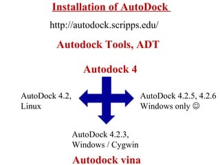 Molecular Docking using Autodock 4.2.6 | PPT