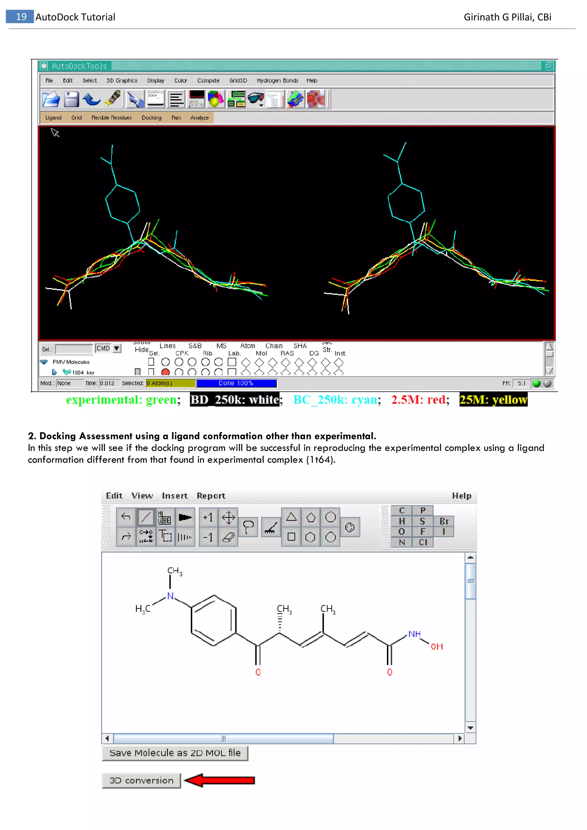 Autodock Made Easy with MGL Tools - Molecular Docking | PDF
