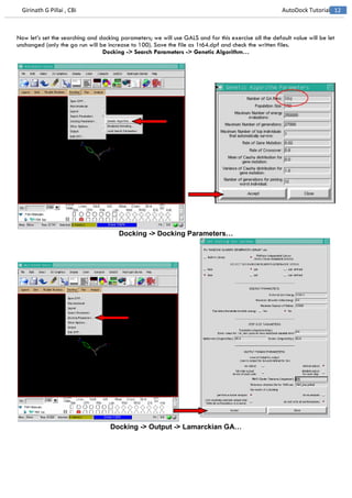 Autodock Made Easy with MGL Tools - Molecular Docking | PDF | Chemistry ...