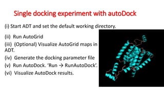 Autodock review ppt | PPTX | Operating Systems | Computer Software and ...