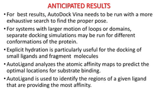 Autodock review ppt | PPTX | Operating Systems | Computer Software and ...