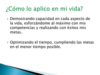Autoeficiencia | PPTX