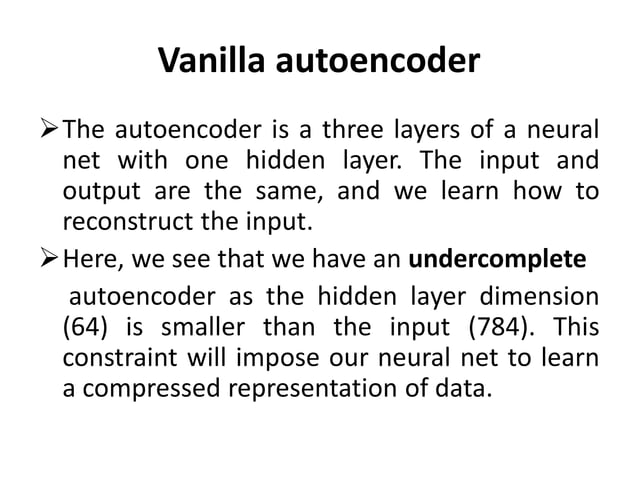 Autoencoder | PDF
