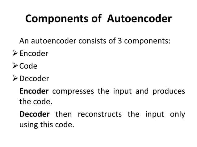 Autoencoder | PDF