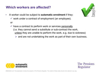 Auto Enrolment: Identifying your workforce and calculating minimum ...