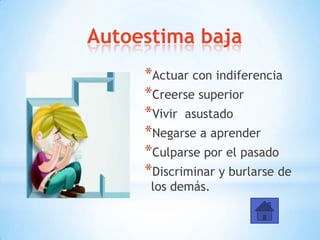 Autoestima | PPTX