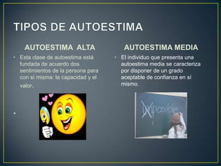 Autoestima 1 | PPTX