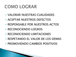 Autoestima e Identidad | PPT