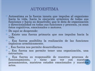 Autoestima e identidad | PPT