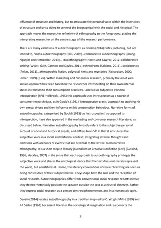 Autoethnography chapter paul_hackett | DOC