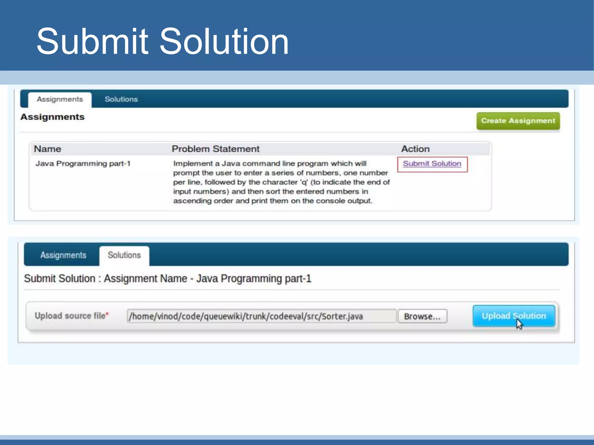 Automated Evaluation Of Assignment | PPTX