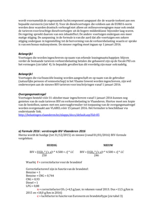 Autofiscaliteit 2016 | DOCX